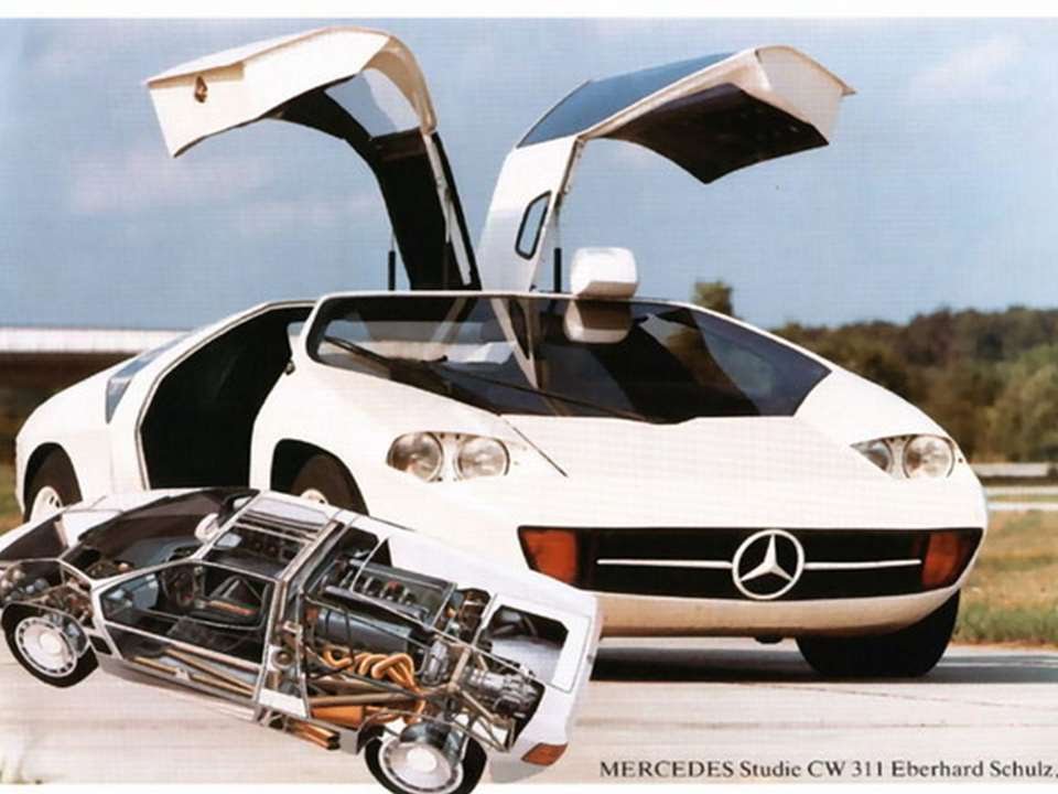 #3588. Mercedes benz cw311 studie schulz 1979 (Prototype Car) - YouTube