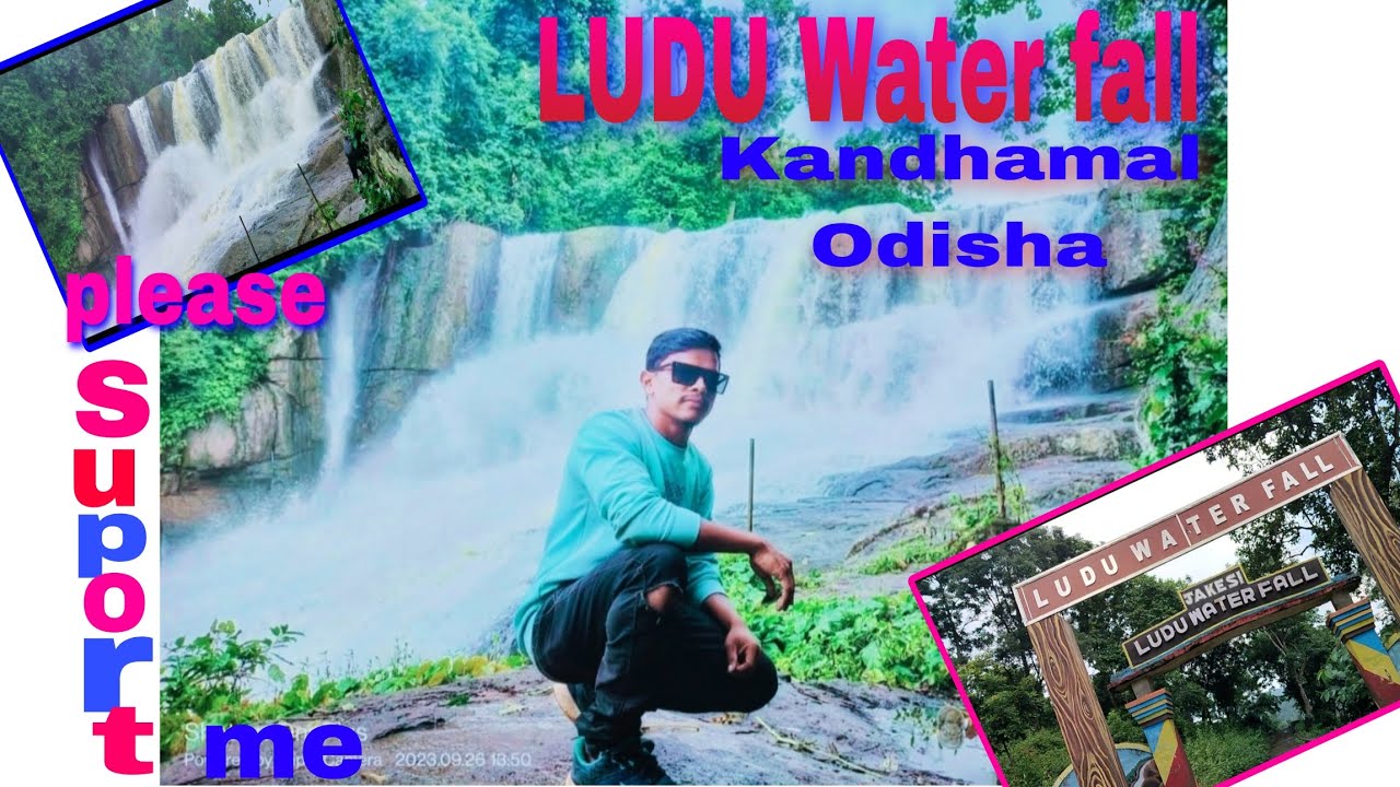 Ludu Water fall//ଲୁଦୁ ଜଳପ୍ରପାତ//Kandhama odisha - YouTube