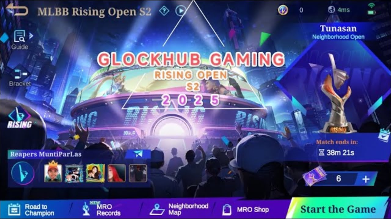 LIVE 🏆 MLBB RISING OPEN TOURNAMENT ML #mobilelegendsbangbang #mpl #mlbb ...