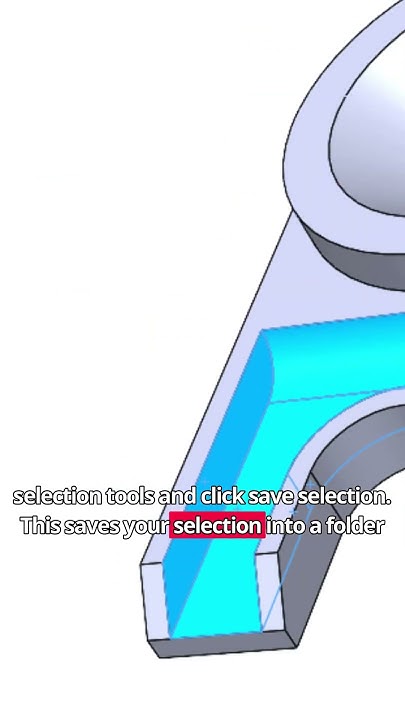 Using Selection Sets in #solidworks - YouTube