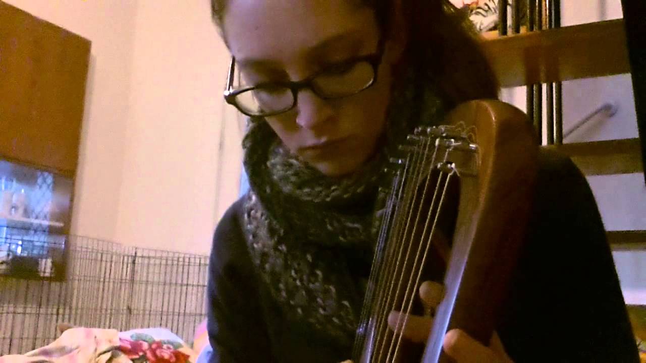 First lyre tune - Scarborough Fair - YouTube