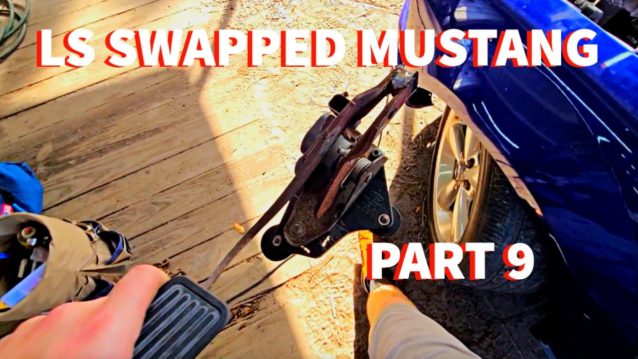 LS Swapped S197 Mustang PT.9 | Wiring & Mounting the Gas Pedal - YouTube