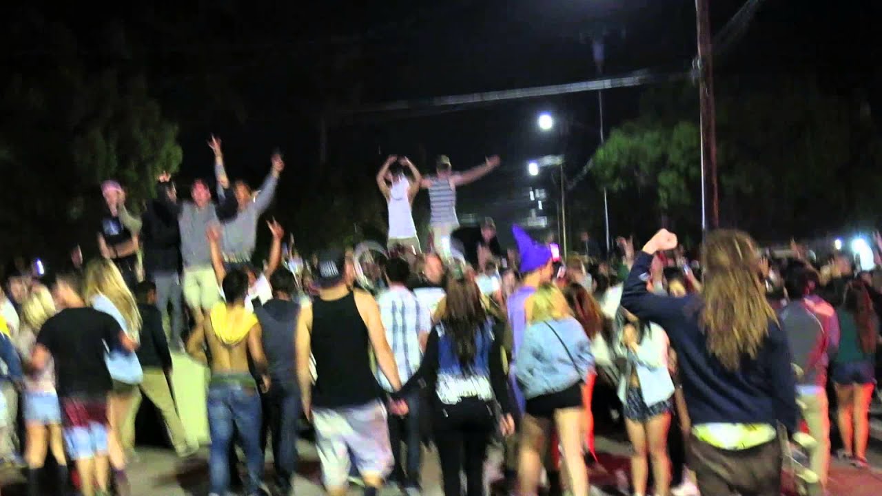 Deltopia 2014/ Isla Vista primary scene - YouTube