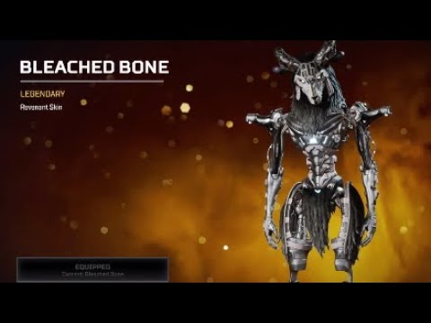 Using The *NEW* "Bleached Bone" Revenant Skin In Apex Legends - YouTube