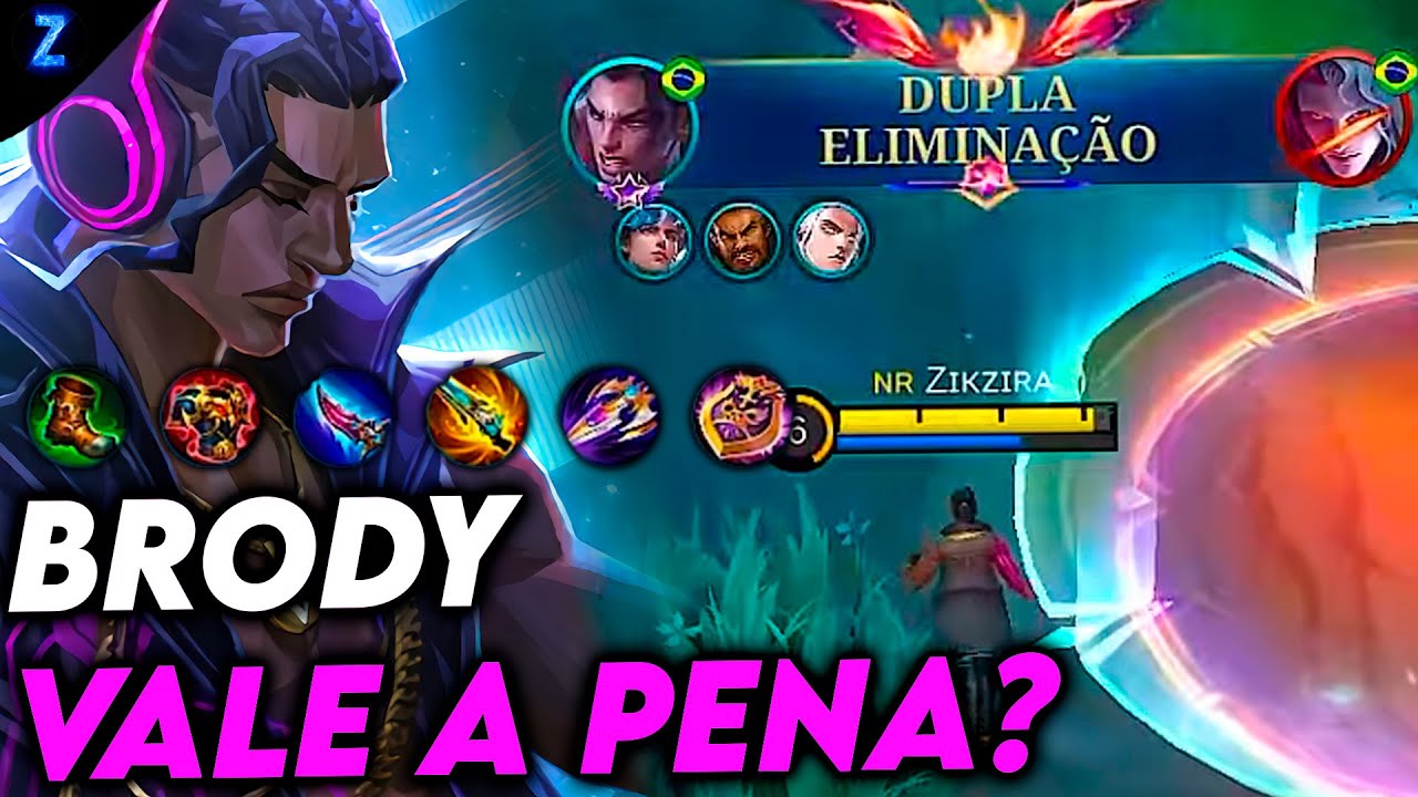 BRODY FAZENDO A BUILD CERTA FICA UMA DELÍCIA! - BRODY GAMEPLAY | Mobile ...