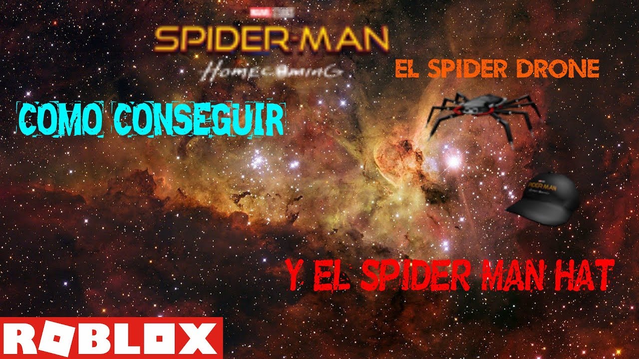 COMO CONSEGUIR EL SPIDER DRONE Y EL SPIDER MAN HAT-ROBLOX NUEVO EVENTO ...