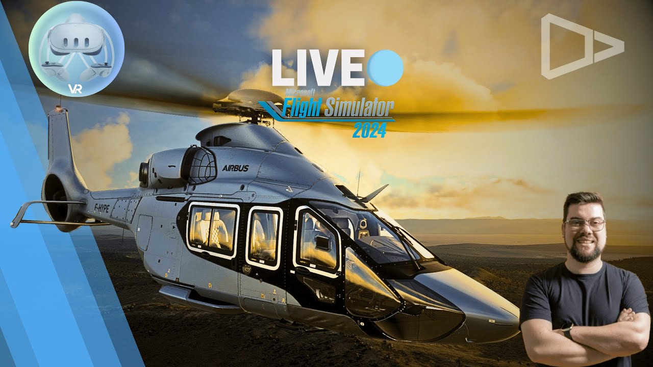 [IVAO] - VFR HELICOPTER - QUEST 3 - !points !discord !ivao - YouTube