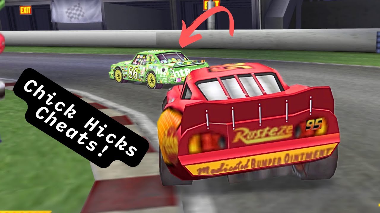 LIGHTNING MCQUEEN vs Chick Hicks - EPIC FINAL RACE (PSP Cars Game) 4K ...