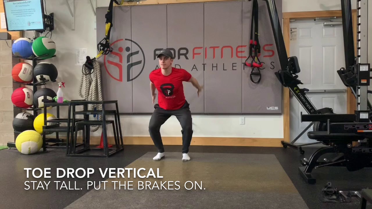 Toe Drop Vertical - YouTube