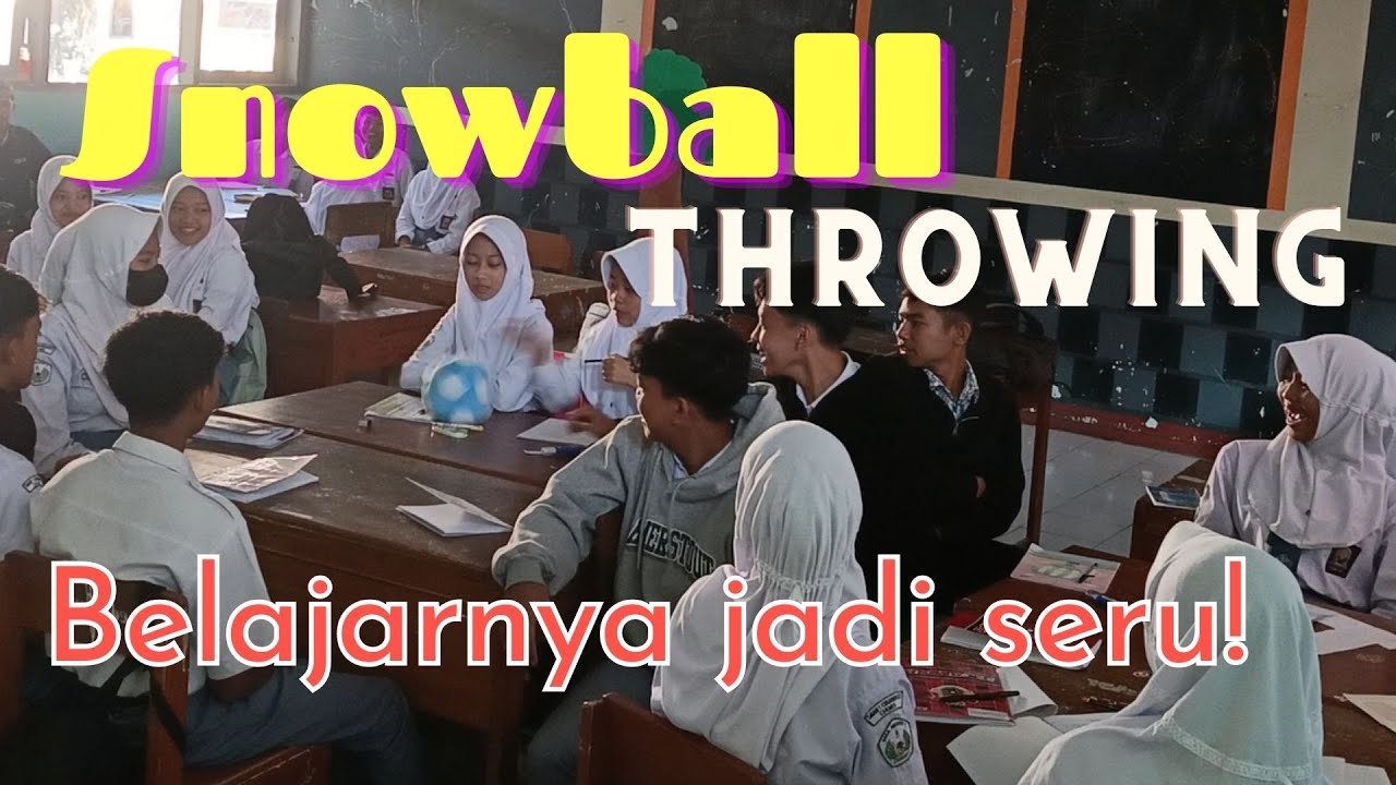 Snowball Throwing || Model Pembelajaran Menarik - YouTube
