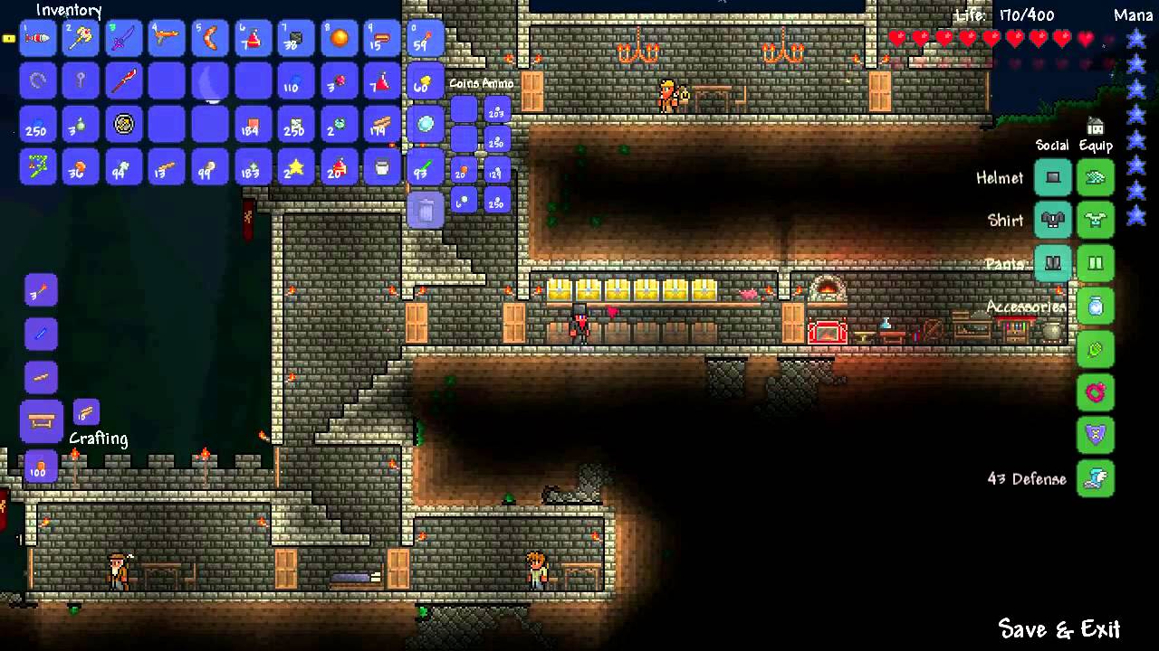 Let's Play Terraria (German/HD) Part 86 - Rotten Chunks müssen her ...