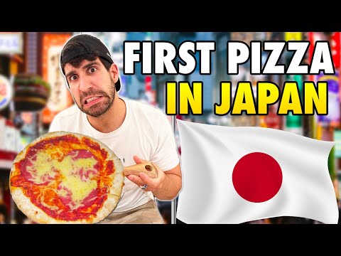 MY FIRST PIZZA IN JAPAN *Disgusting*