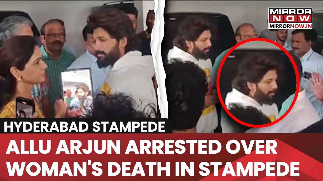 Actor Allu Arjun Arrested Over Woman’s Death In Stampede At 'Pushpa 2 ...