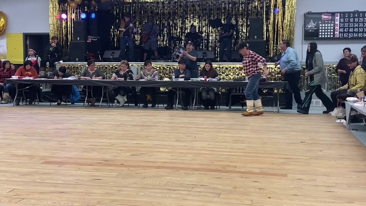 Black Lake 2020 Women’s Elders jigging - YouTube