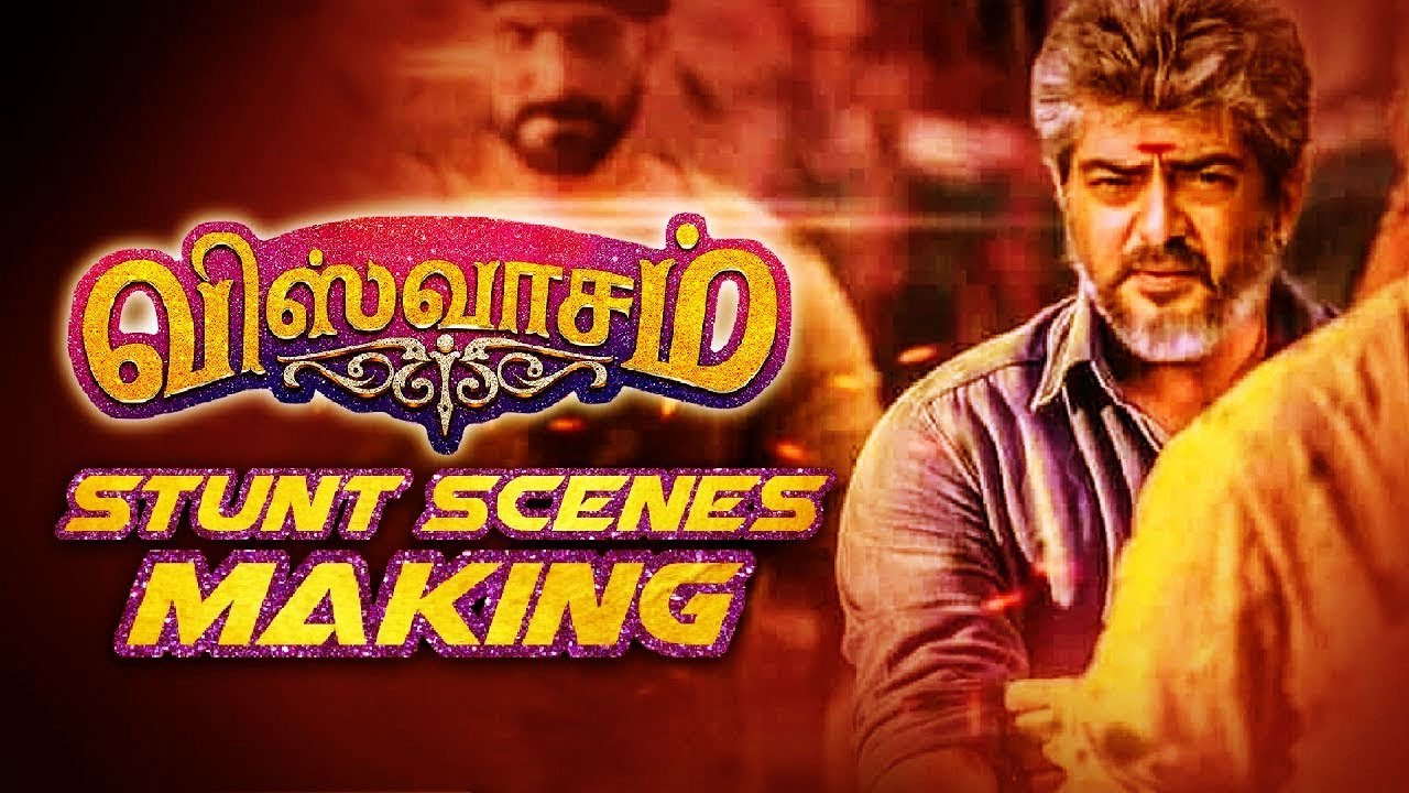 Viswasam : Ajith Mass Stunt Scenes Making - Ramachandran Narrates ...