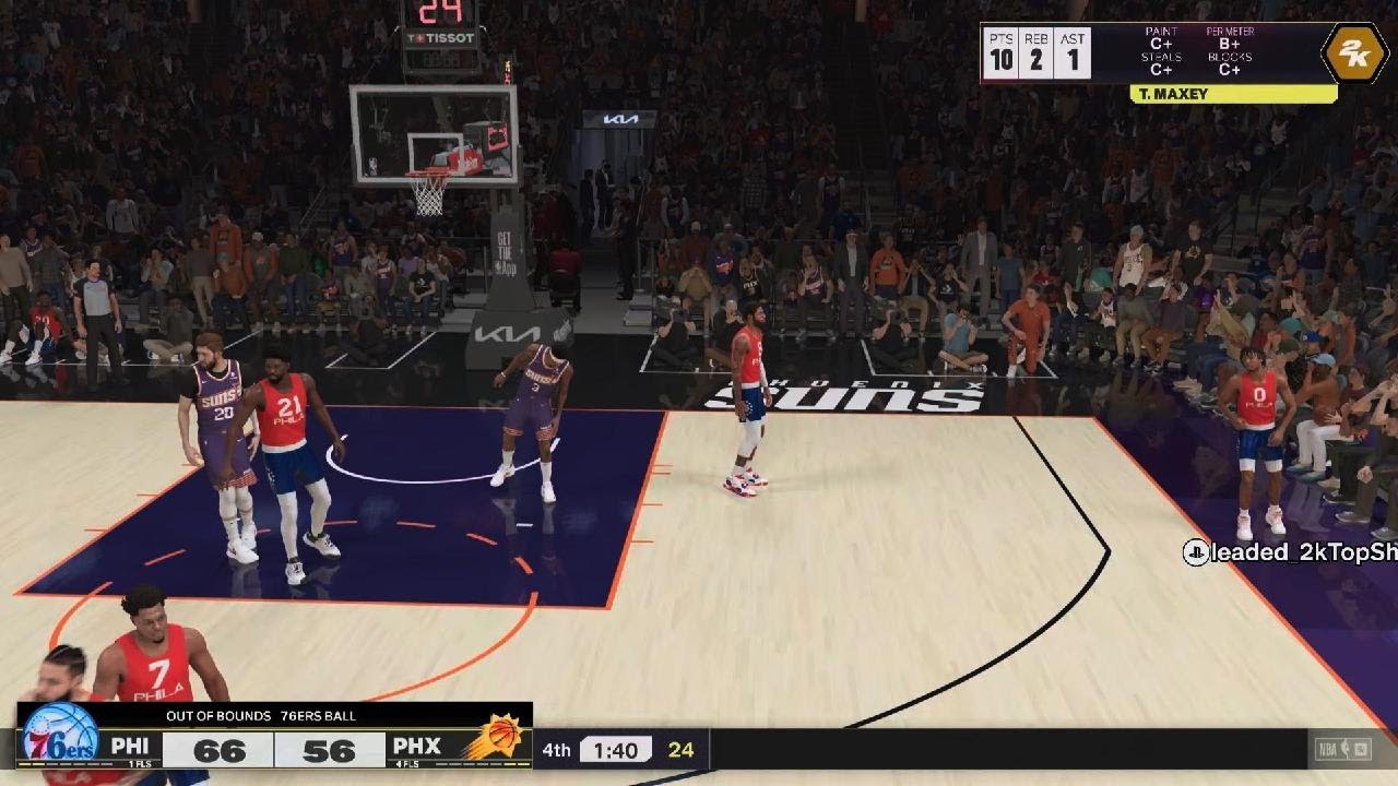 NBA 2K25 - PG physical finisher - YouTube