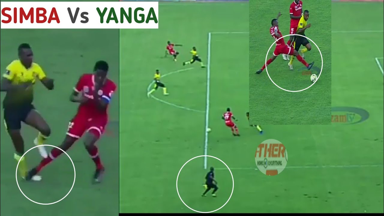 Haya apa Matukio Yenye Utata Mechi Ya SIMBA Vs YANGA /Penati ya Simba ...