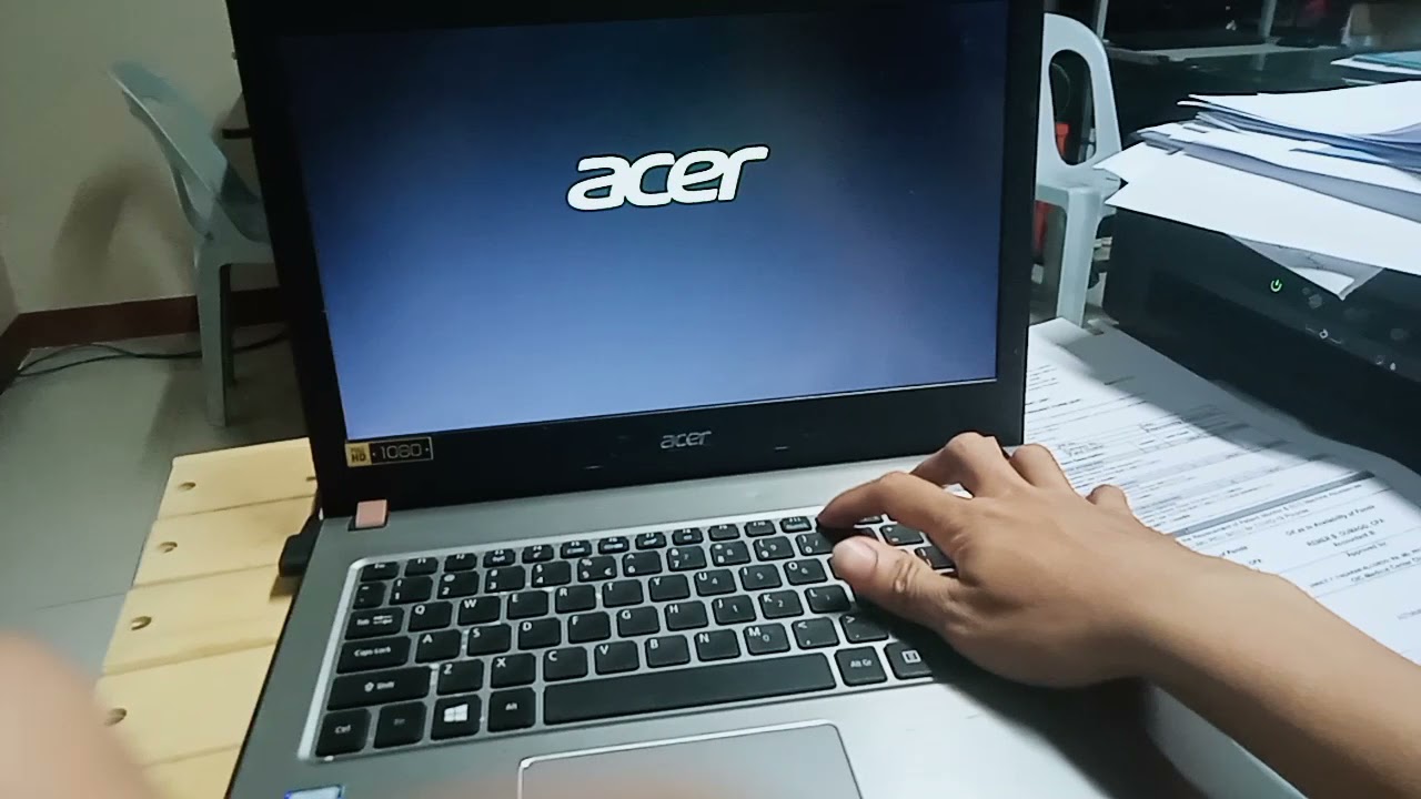 How to change boot priority sequence in BIOS Acer From UEFI to Legacy ...