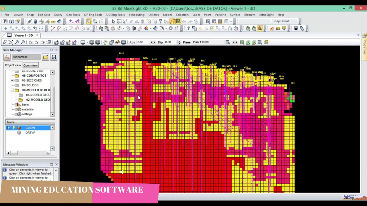 Software MineSight - YouTube