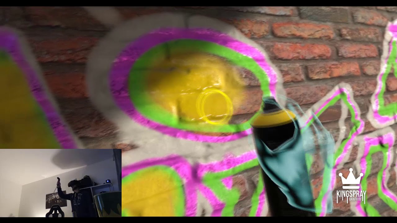 GRAFFITI EN VR AVEC LE BRO - YouTube