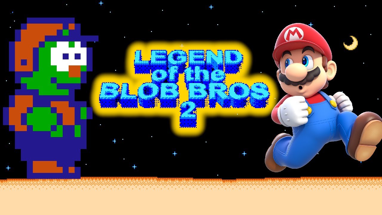 Legend of the Blob Bros 2 (SMB2 Rom Hack) #Mar10Day - YouTube