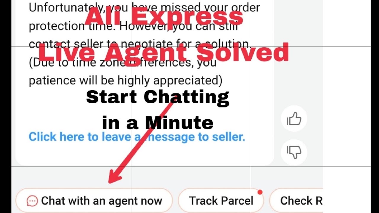 How to Chat Aliexpress Live Agent. ( Ali express Close That Gate) - YouTube