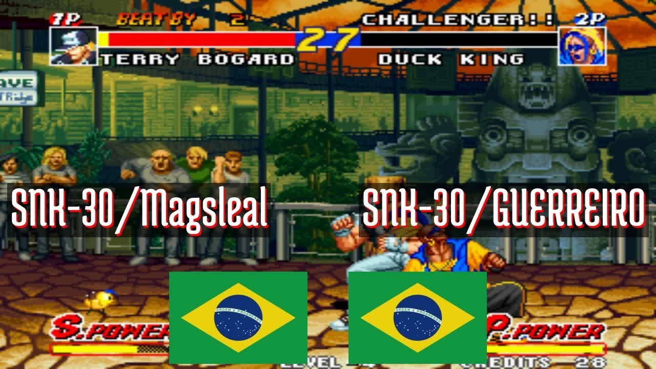 @rbff1: SNK-30/Magsleal (BR) vs SNK-30/GUERREIRO (BR) [Real Bout Fatal Fury rbff Fightcade] Jan ...
