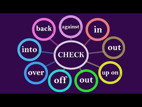 PHRASAL VERBS with CHECK - YouTube
