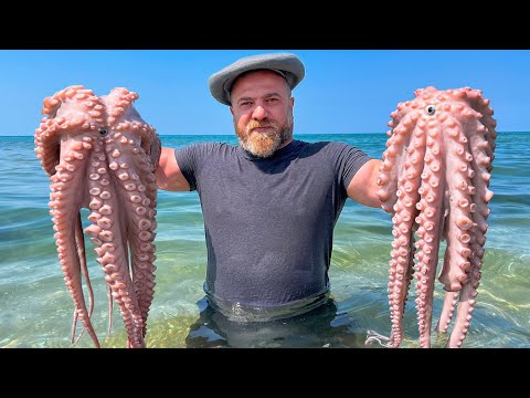 AHTAPOTU TAVADA HAZILAMAK! | YEMEK PİŞİRMENİN TÜM İNCELİKLERİ