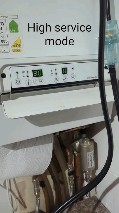 Intergas combi boiler. Service modes - YouTube