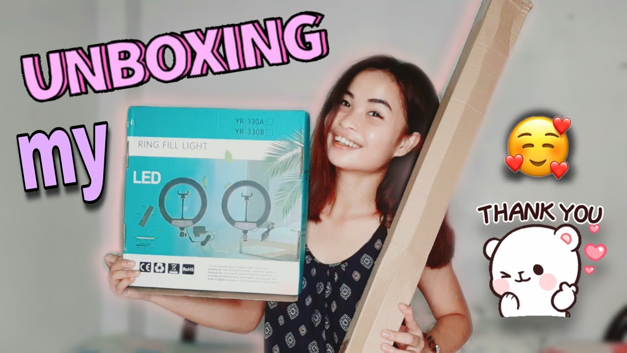 UNBOXING & REVIEWING MY RING LIGHT | NALYN VLOGS - YouTube