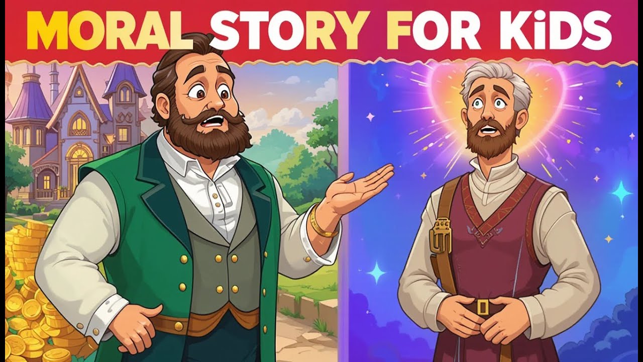 A Rich Man and His Servant | Moral Story for Kids | Bedtime Story with ...