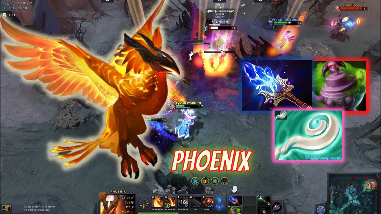 Phoenix: The Firebird of Dota 2 - Ultimate Guide To Playing Phoenix ...