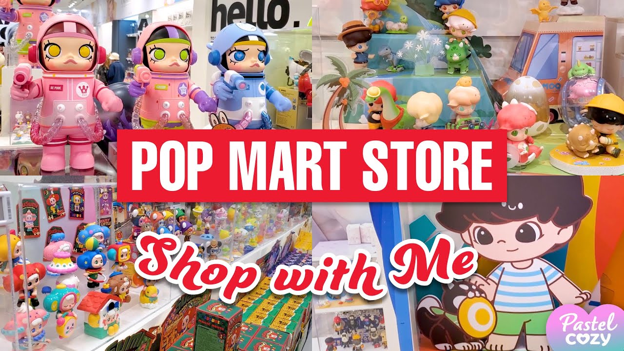 POP MART USA Store ~ Shop With Me! Vlog + Blind Box Haul - DIMOO ...