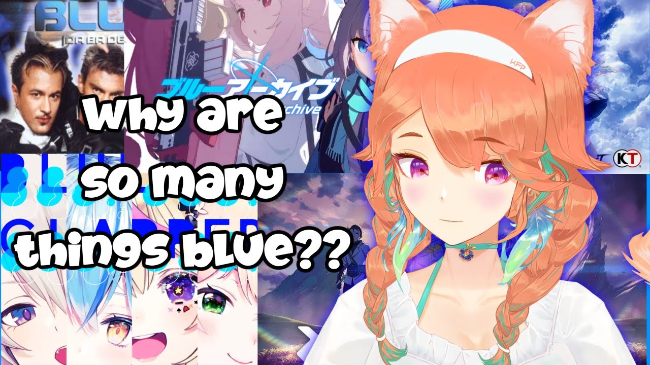 Kiara being confused by the color blue [Takanashi Kiara / Hololive EN ...