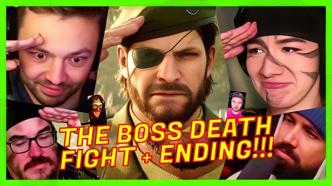 METAL GEAR SOLID 3 SNAKE EATER ENDING REACTIONS - HOW BEAT THE BOSS ...