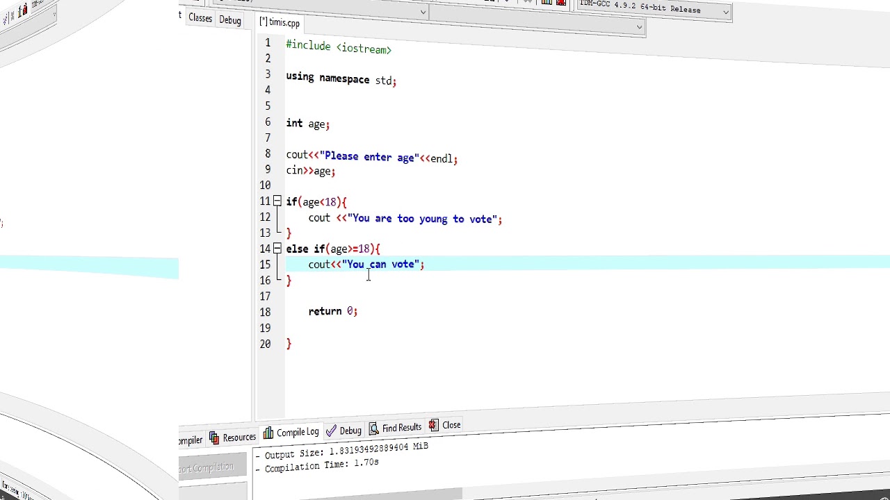 C++ tutorials for beginners Ep6 - YouTube