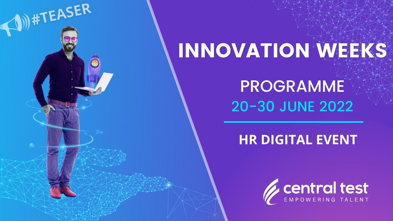 CENTRAL TEST - INNOVATION WEEKS Programme 2022 - [Official Teaser ...