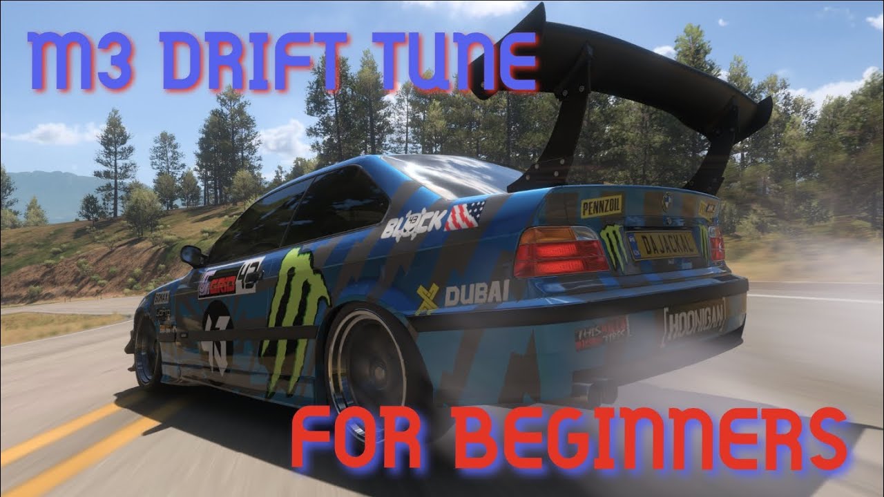 FH5 BMW M3 DRIFT TUNE FOR BEGINNERS - YouTube
