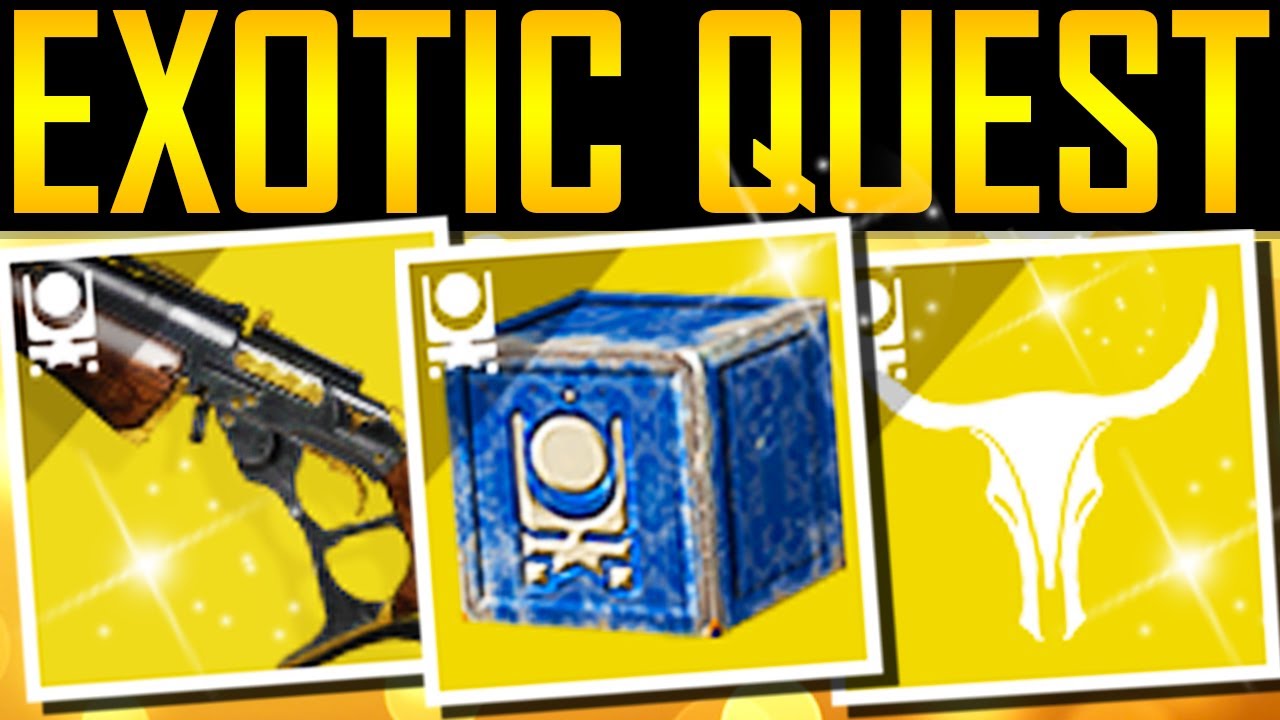 Destiny 2 - MASTER EXOTIC QUEST! FLAWLESS EXOTIC LOOT! How To Get All ...