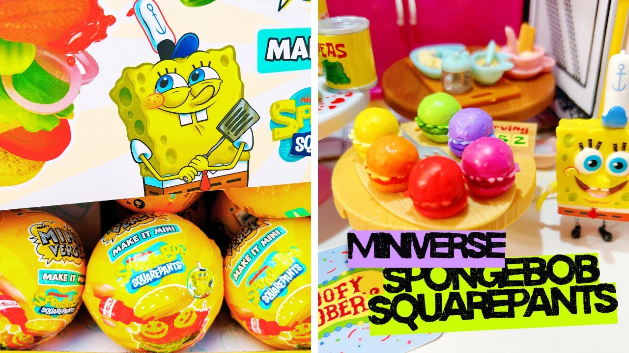 *NEW* MiniVerse SPONGEBOB SQUAREPANTS KRUSTY KRABS SERIES- Childhood ...