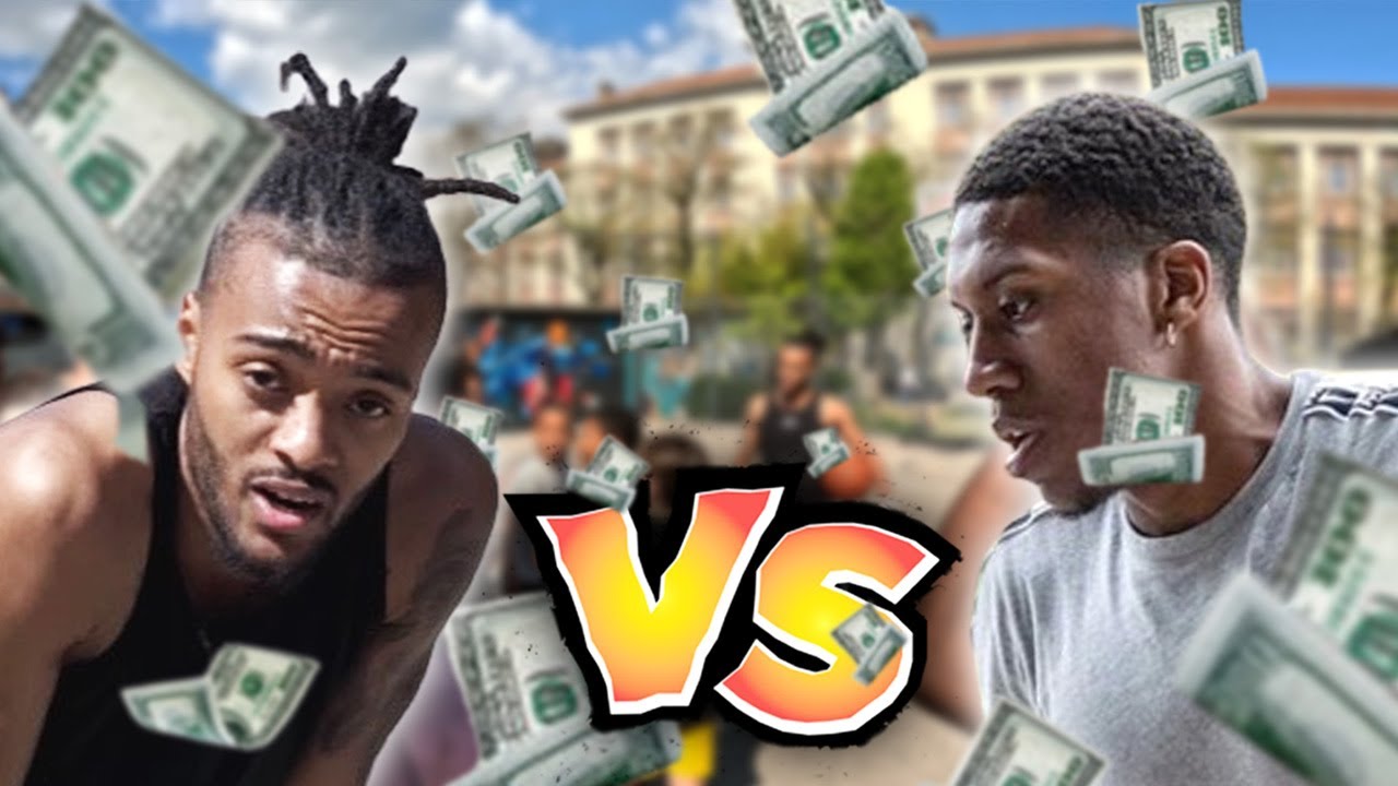 J'AFFRONTE @handleyourgame POUR 100€ !!! (1VS1🏀) - YouTube
