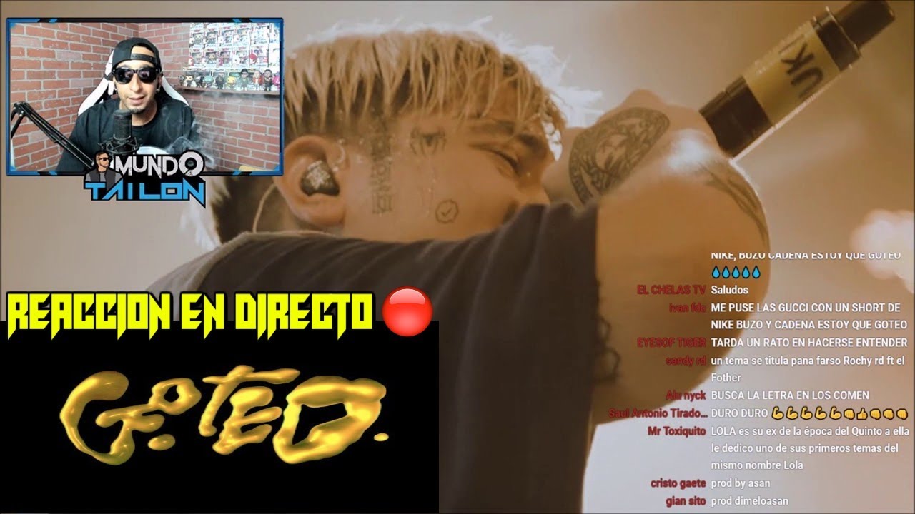 [Reaccion] DUKI - Goteo (Video Oficial) - YouTube