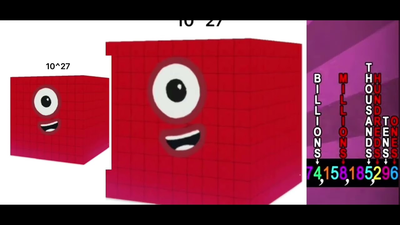 Number blocks 0 to Infinity?! | Numberblocks vs Ratha Po - YouTube
