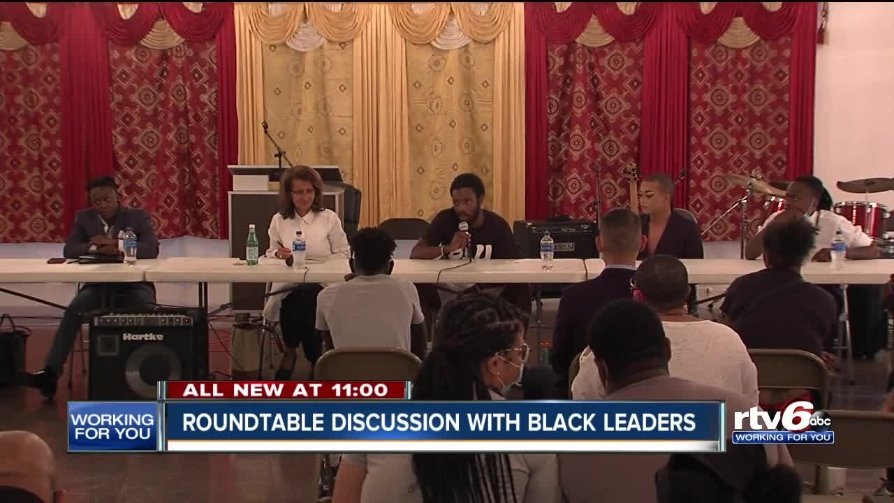Roundtable discussion with black leaders - YouTube