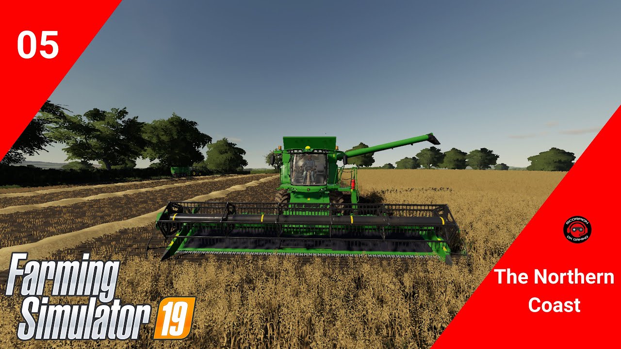 The Northern Coast | EP.05 | #FS19 | Making round balls of hay, and ...