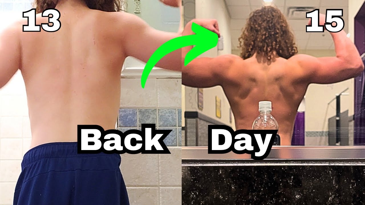 back workout to grow WINGS - YouTube