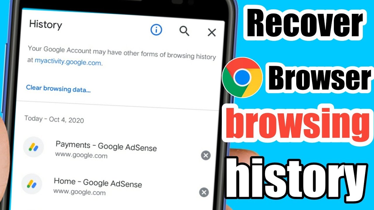 How To Recover Google Chrome Browsing History In Android Mobile - NEW ...