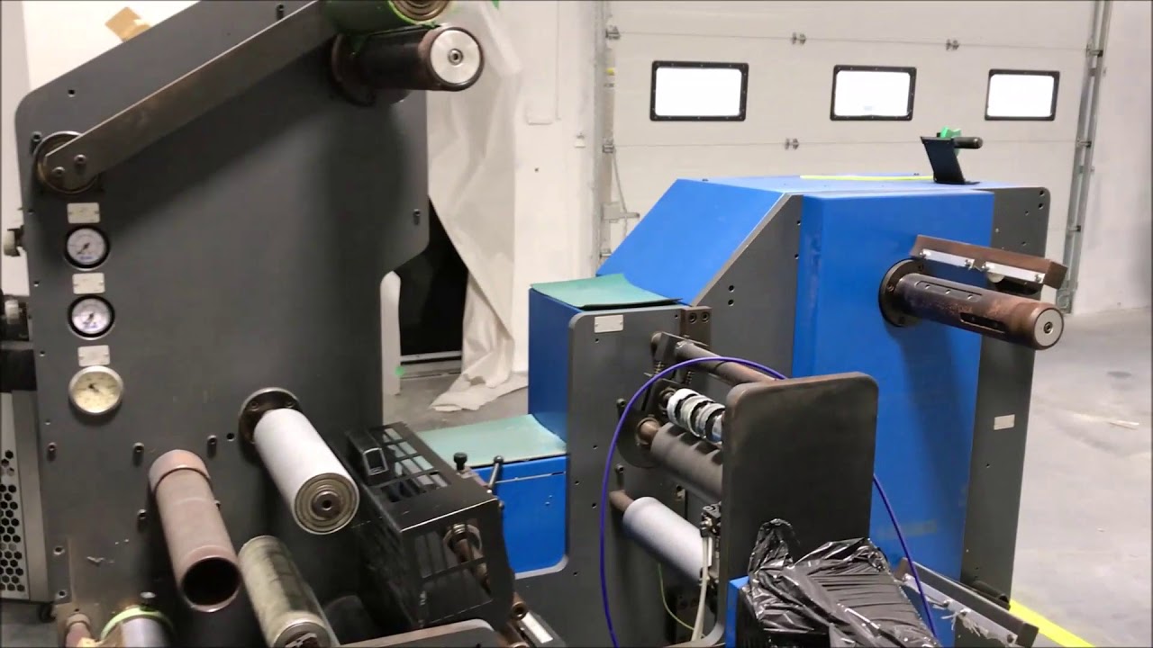 Wine Label Manufacturing Facility - YouTube