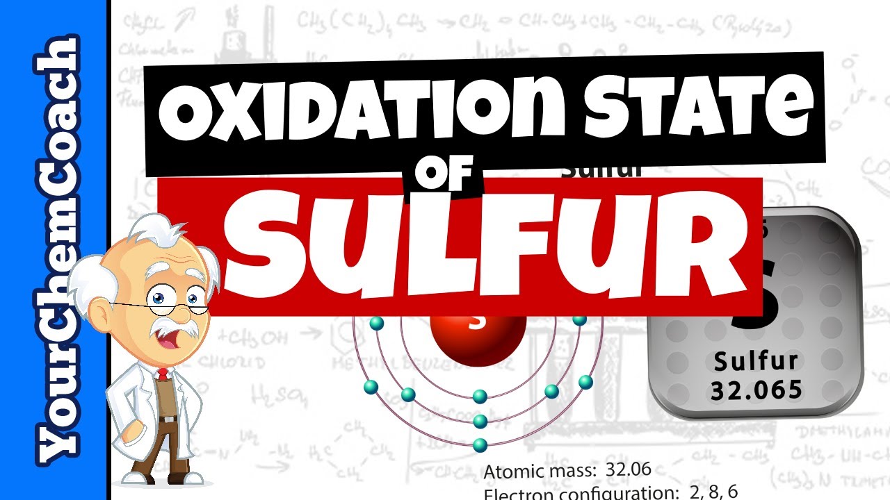 How to Find the Oxidation of Sulfur in a Compound - YouTube